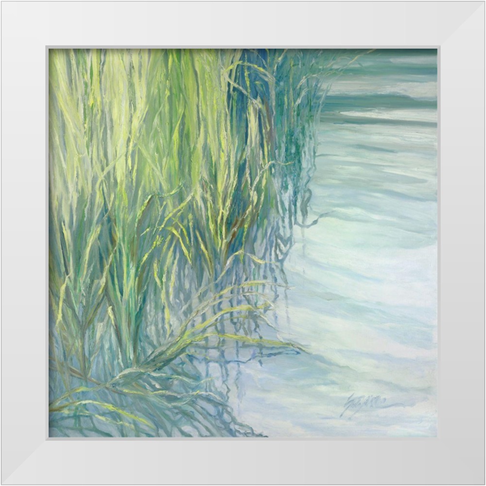 Wilkins, Suzanne 12x12 White Modern Wood Framed Museum Art Print Titled - Sweetgrass - Walmart.com