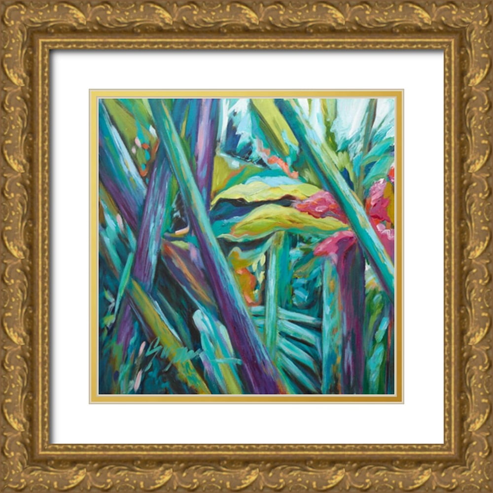 Wilkins, Suzanne 20x20 Gold Ornate Wood Framed with Double Matting ...