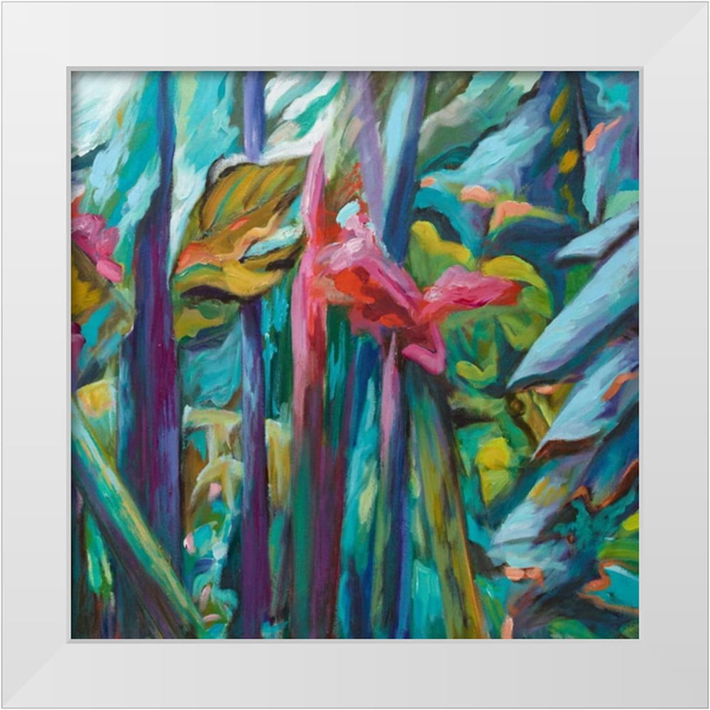 Wilkins, Suzanne 26x26 White Modern Wood Framed Museum Art Print Titled ...