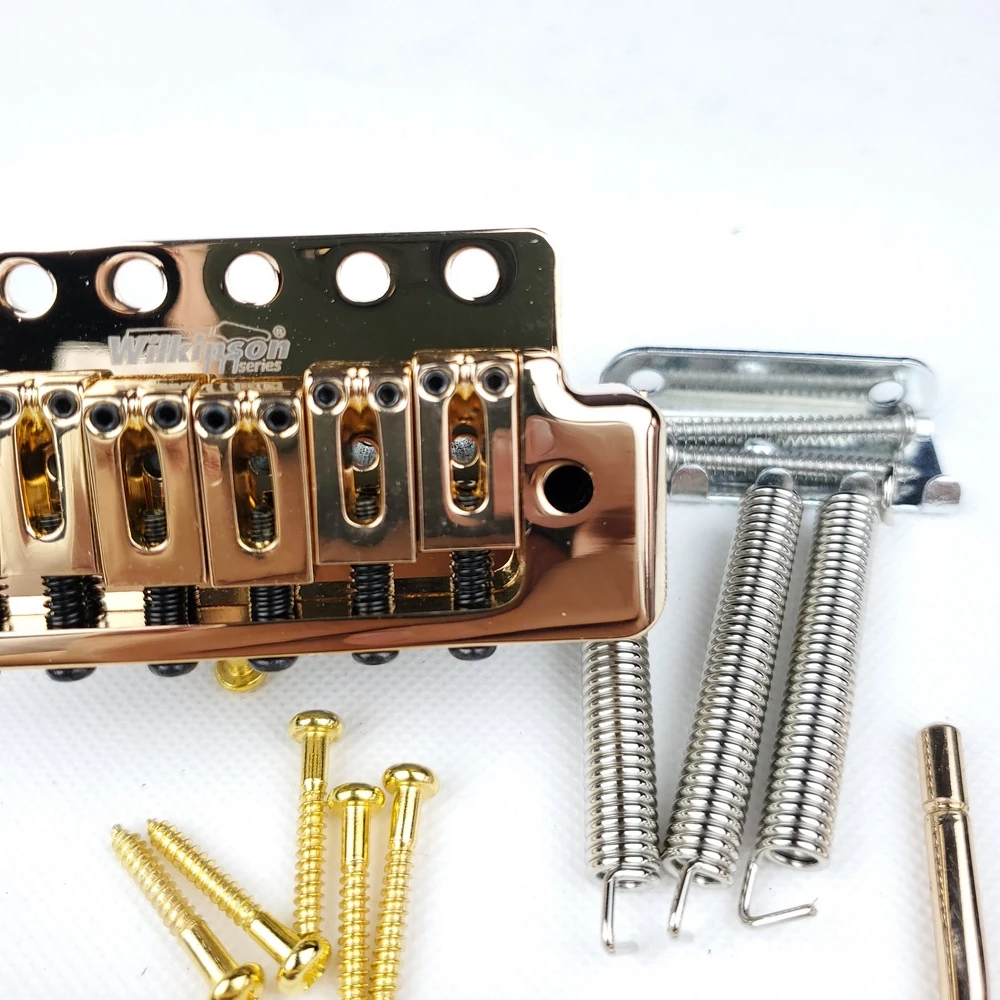 Wilkinson Electric Guitar Fixed 6 Screws ST Tremolo Vibrato Bridge Gold ...