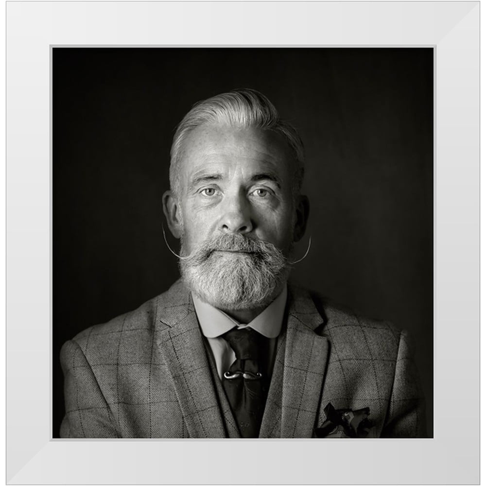 Wilkinson, Hugh 12x12 White Modern Wood Framed Museum Art Print Titled ...