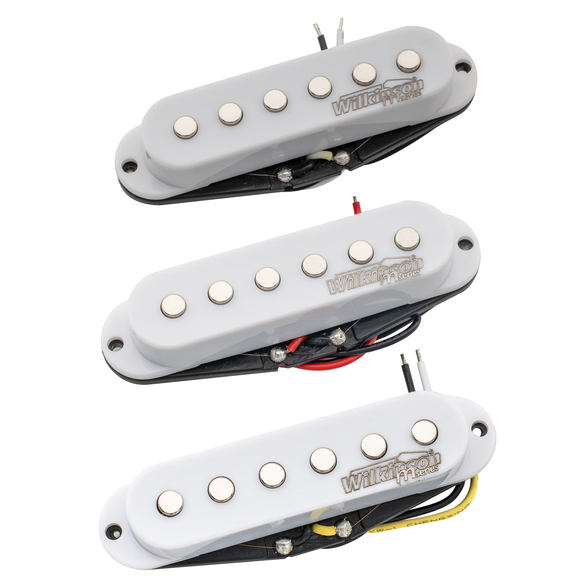 Wilkinson M Series High Output Ceramic ST Single Coil Pickups Set for ...