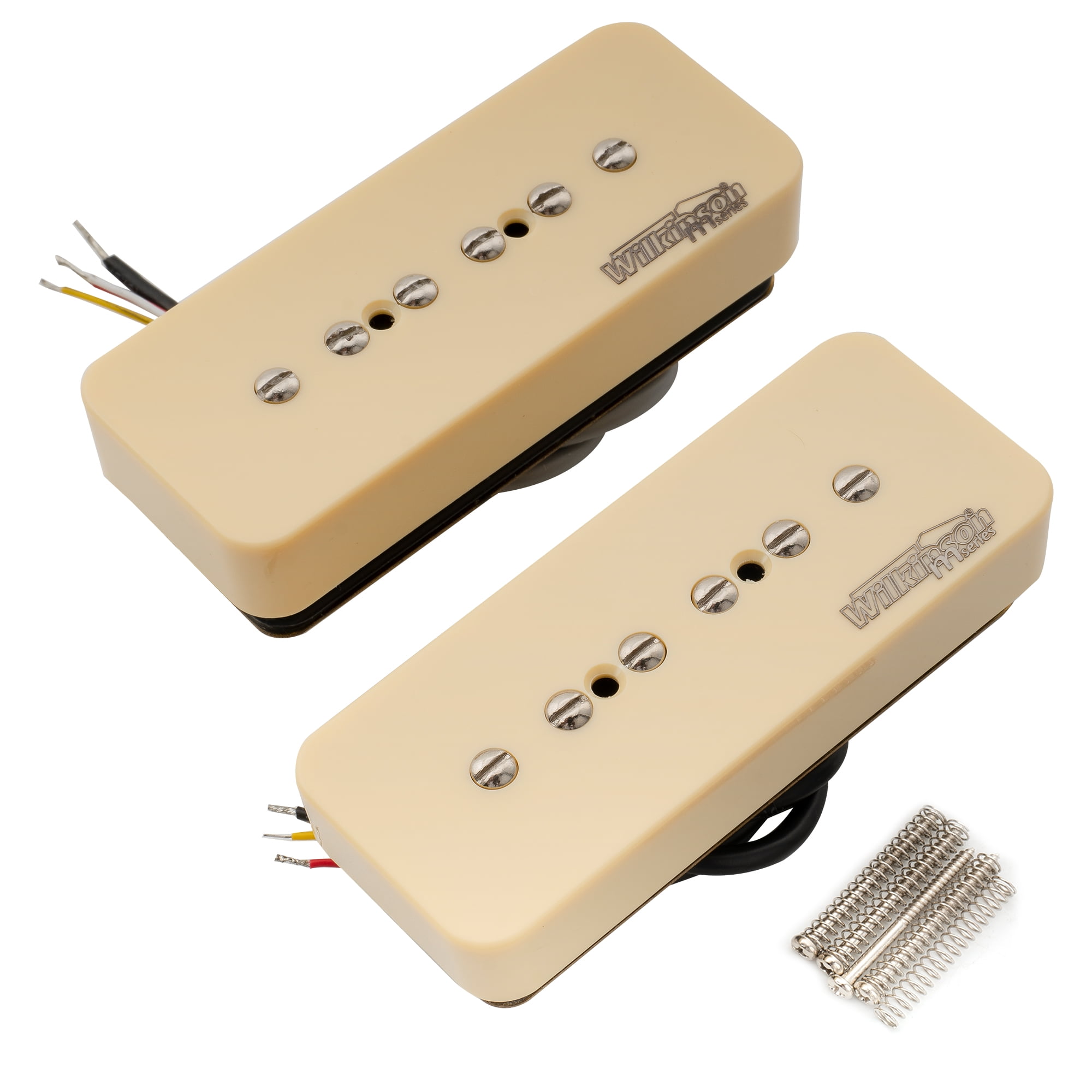 Wilkinson M Series Stacked P90 Soapbar Ceramic Humbucker Sized Single Coil Pickup Neck Bridge ...