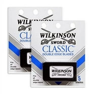 Wilkinson Sword Men's Double Edge Refill Razor Blades - 5 Count (Pack ...