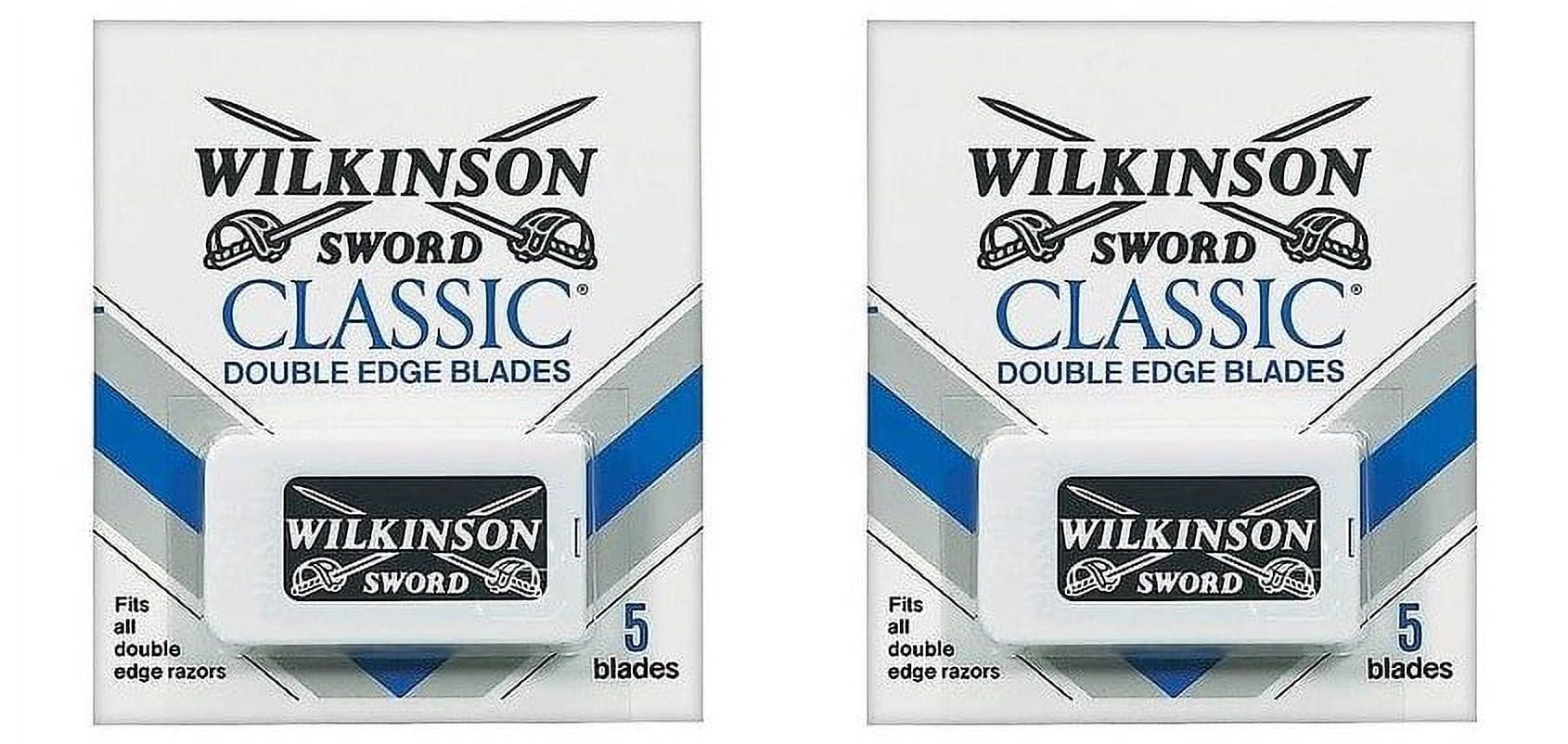Wilkinson Sword Classic Double Edge Razor Blades- (Pack of Two ...