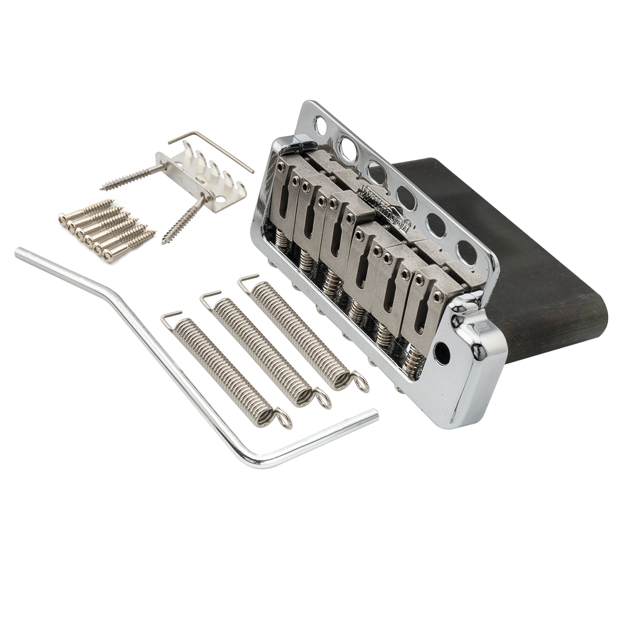 Wilkinson WVP6-SB 54mm 5+1 Hole SUS Stainless Steel Saddles Guitar ...
