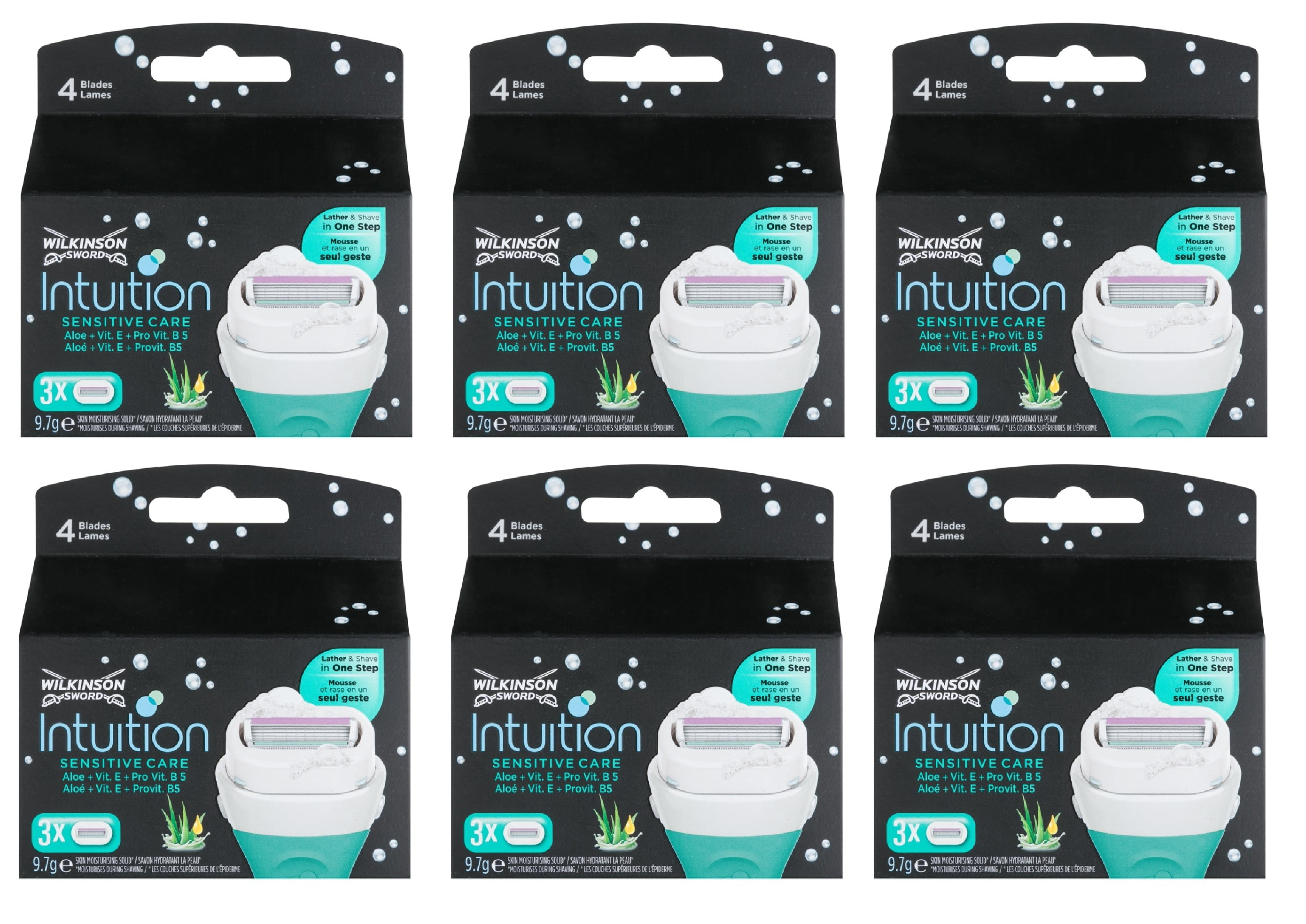 Wilkinson by Schick Intuition Sensitive Care, Aloe and Vitamin E ...