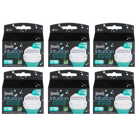 Wilkinson by Schick Intuition Sensitive Care, Aloe and Vitamin E ...