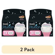 Schick Intuition Women's Razor Refills, Sensitive Skin with Vitamin E ...