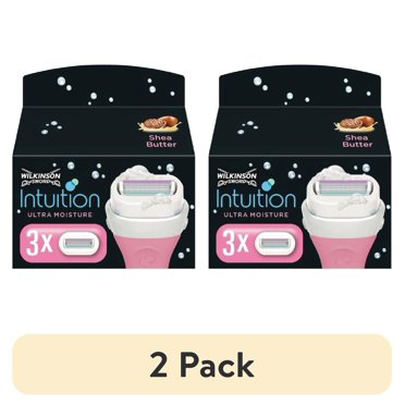 Schick Intuition Women's Razor Refills, Sensitive Skin with Vitamin E ...