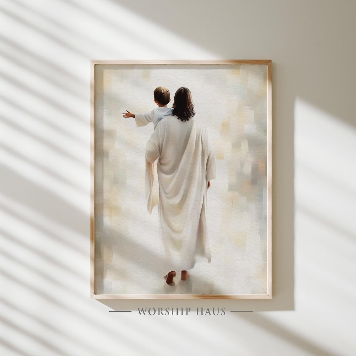 He Will Carry You In Arms Printable Christian Art Christ And Child ...