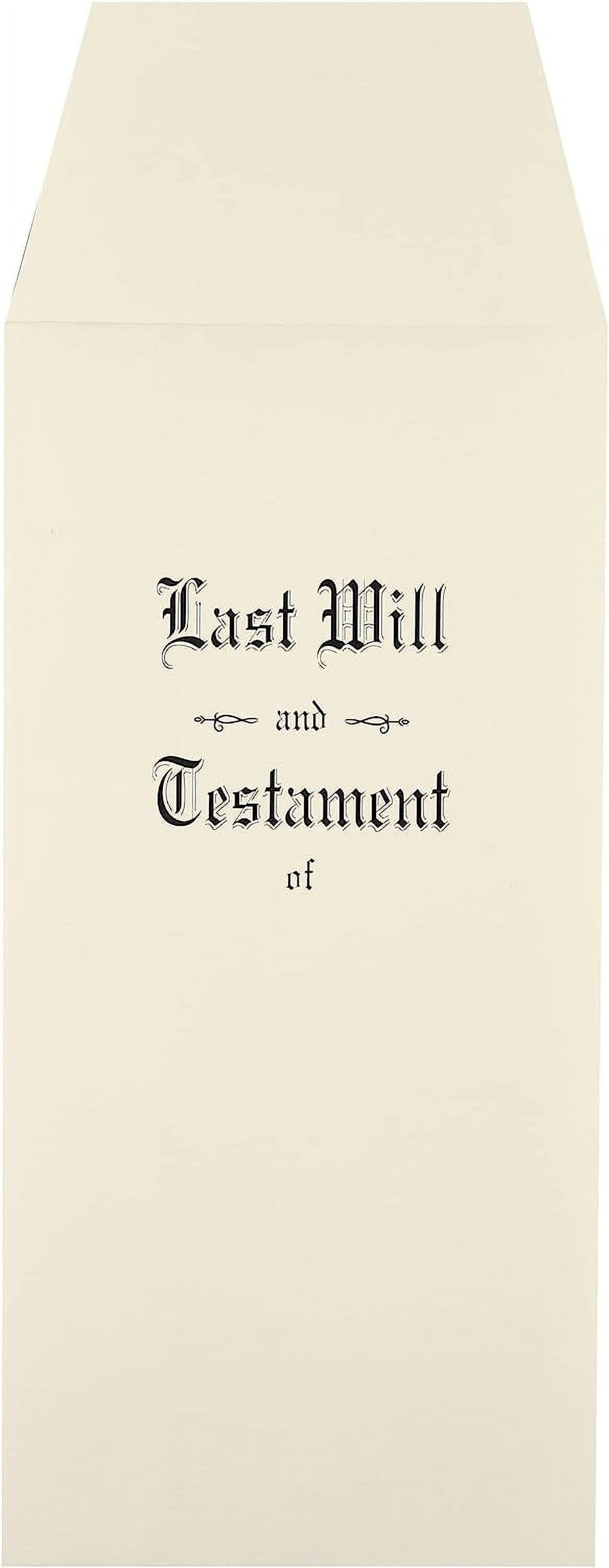 Will Envelope #2301 - Walmart.com