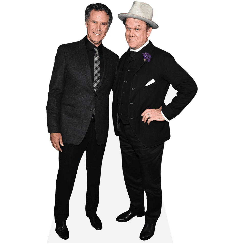 Will Ferrell And John Christopher Reilly (Duo) Mini Celebrity Cutout ...
