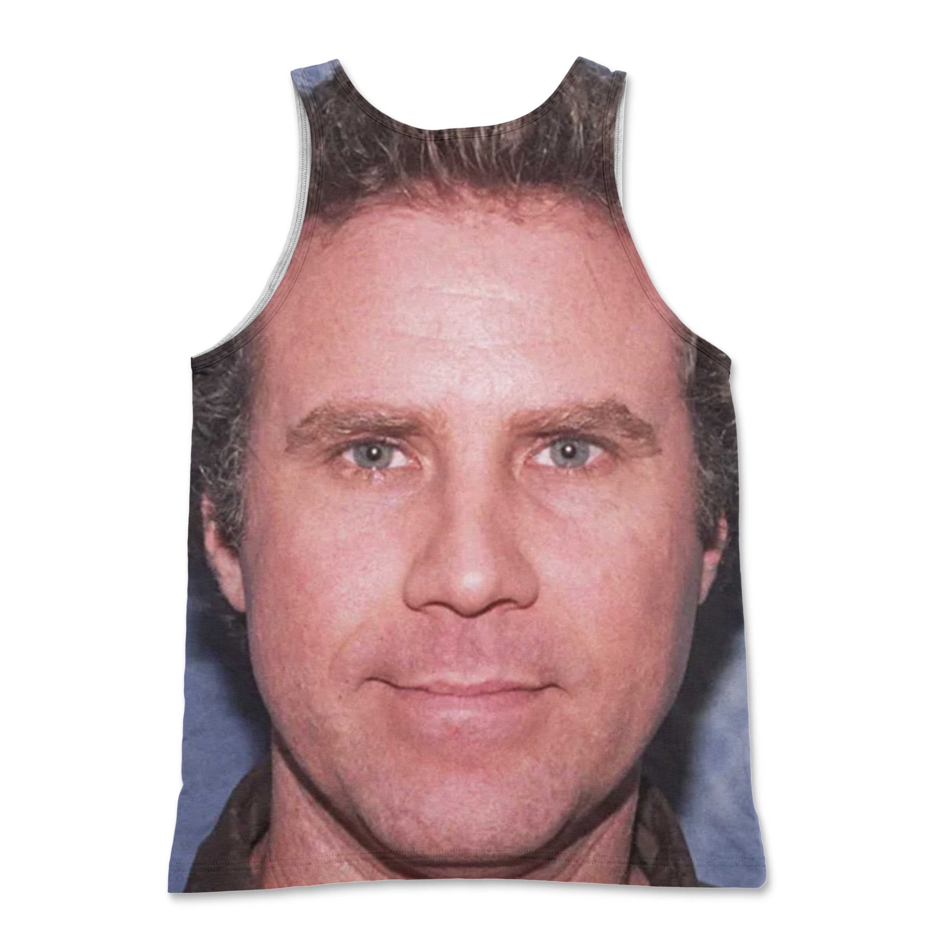 Will Ferrell Big Face Tank Top - Walmart.com