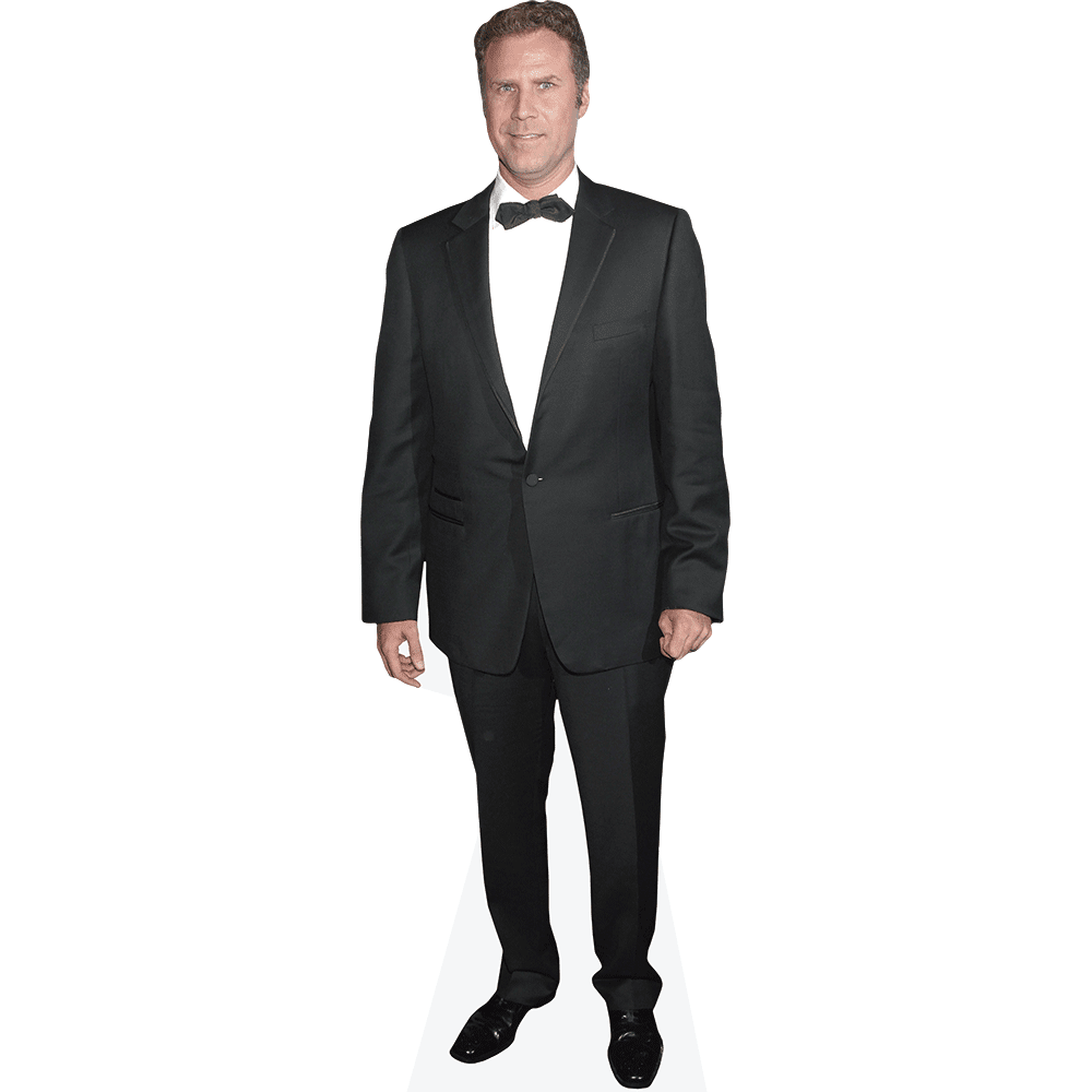 Will Ferrell (Bow Tie) Mini Cardboard Cutout Standee - Walmart.com