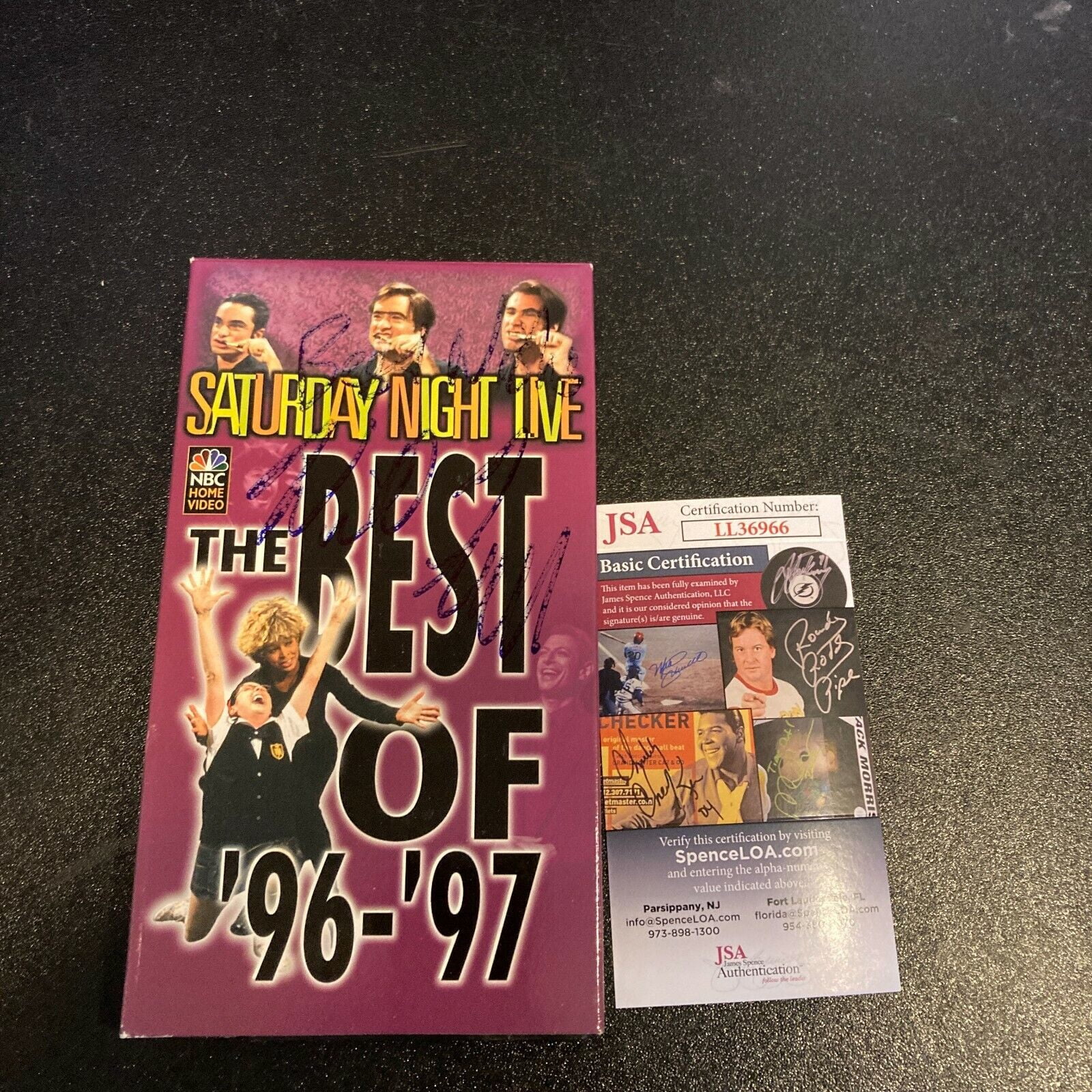 Will Ferrell Signed Autographed Saturday Night Live VHS Movie With JSA ...