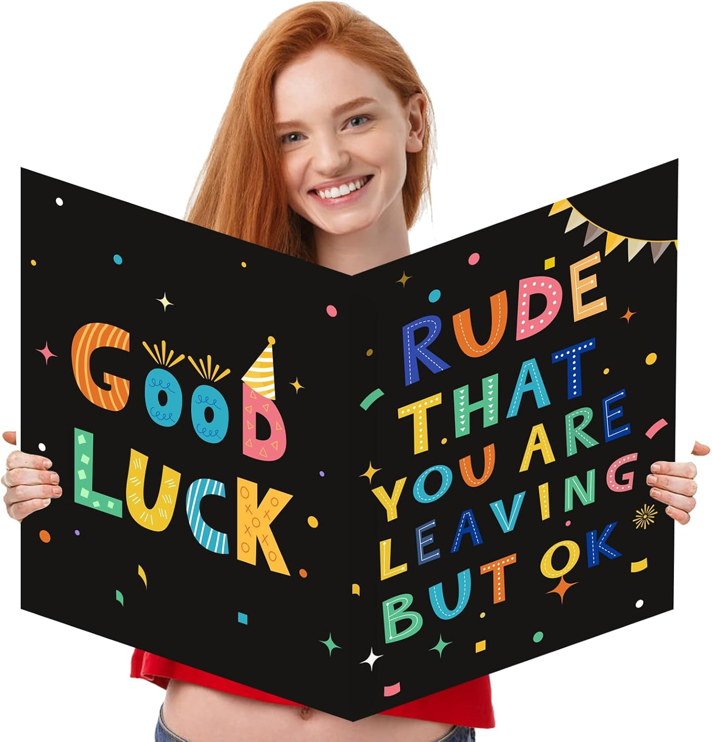 We Will Miss You Card,Farewell Party Decorations, Jumbo Farewell Card ...