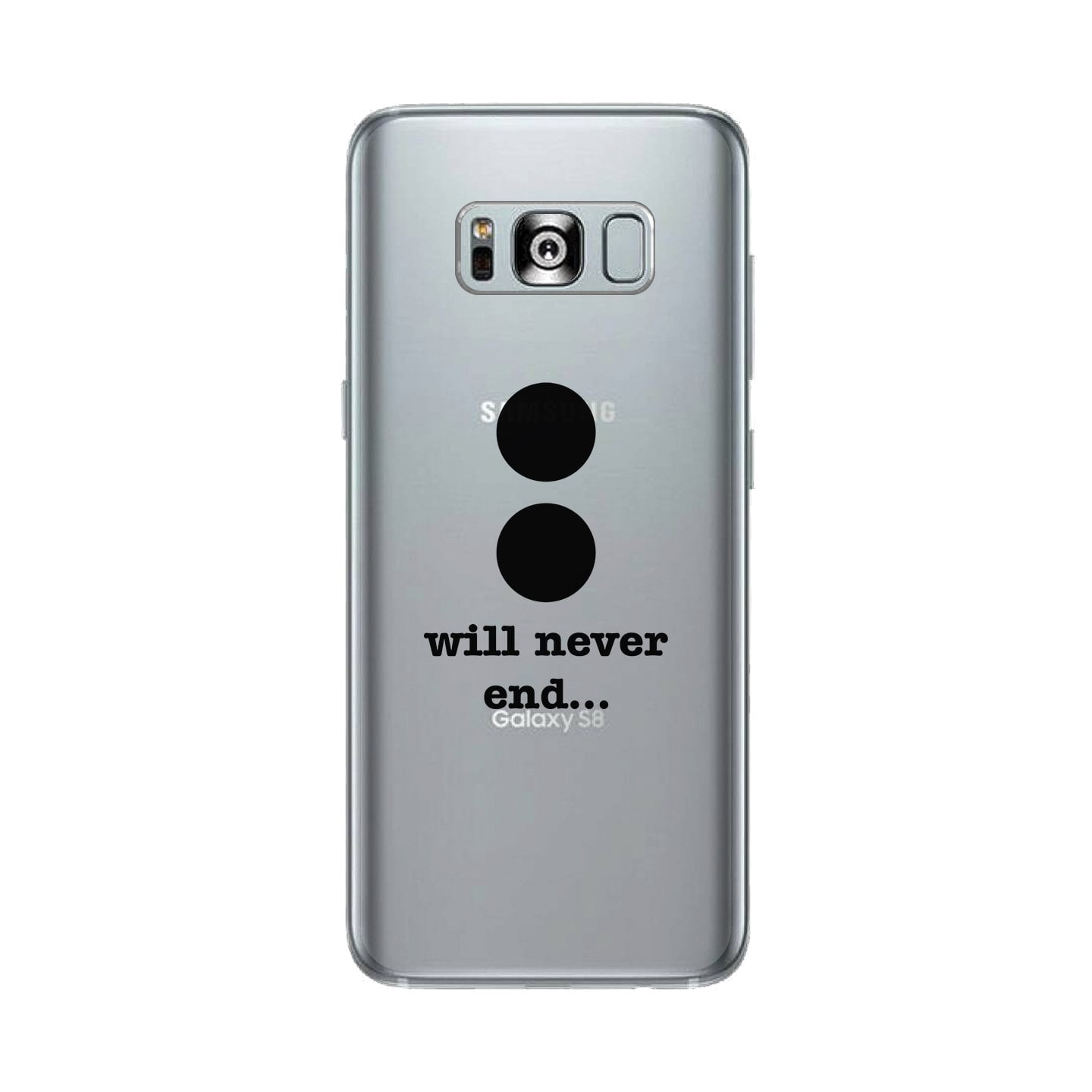 Will Never End-Right Clear Phone Case - Walmart Business Supplies
