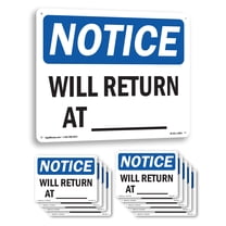 No Riders Allowed OSHA Notice Aluminum Sign 18 Inch x 12 Inch - 5 Pack ...