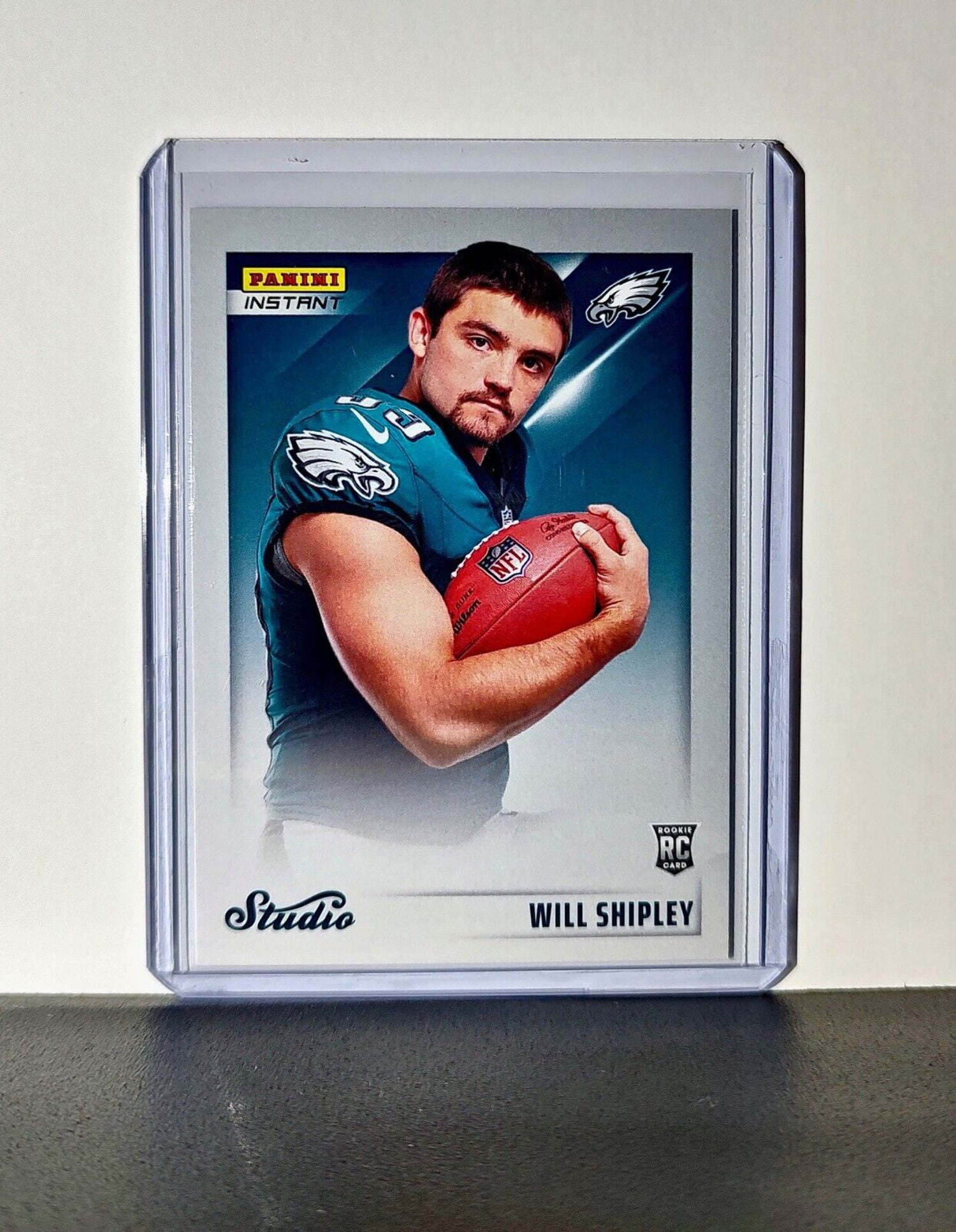 Will Shipley 2024 Panini NFL Studio Rookies #31 Card Philadelphia ...