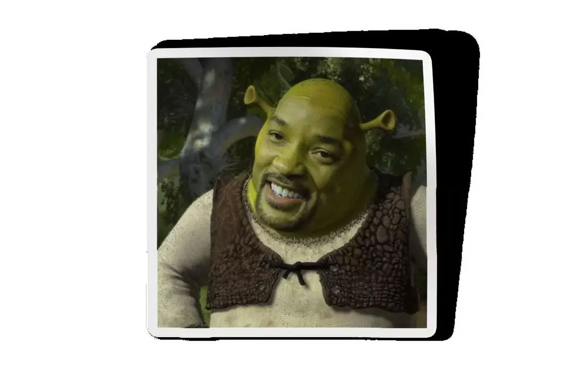 Will Shrek Sticker For Tumblers, Laptops, Bumper Stickers Phone Decal ...