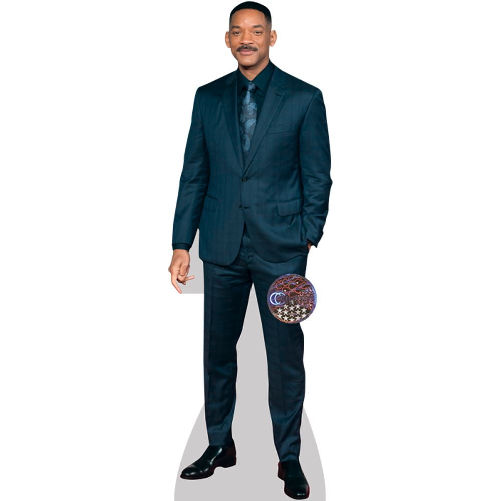 Will Smith (Blue Suit) Lifesize Cardboard Cutout Standee - Walmart.com
