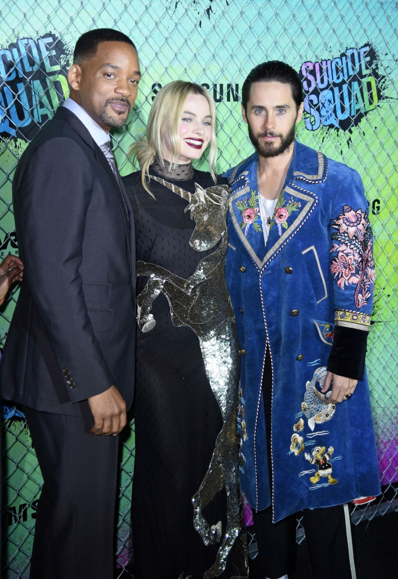Will Smith, Margot Robbie, Jared Leto At Arrivals For Suicide Squad ...