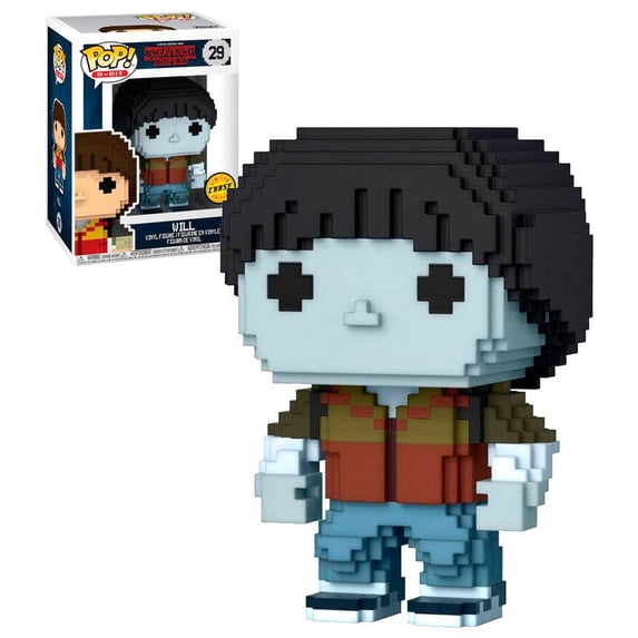 Will (Upside Down) Stranger Things Chase Pop! Vinyl 8-Bit Figure #29 ...