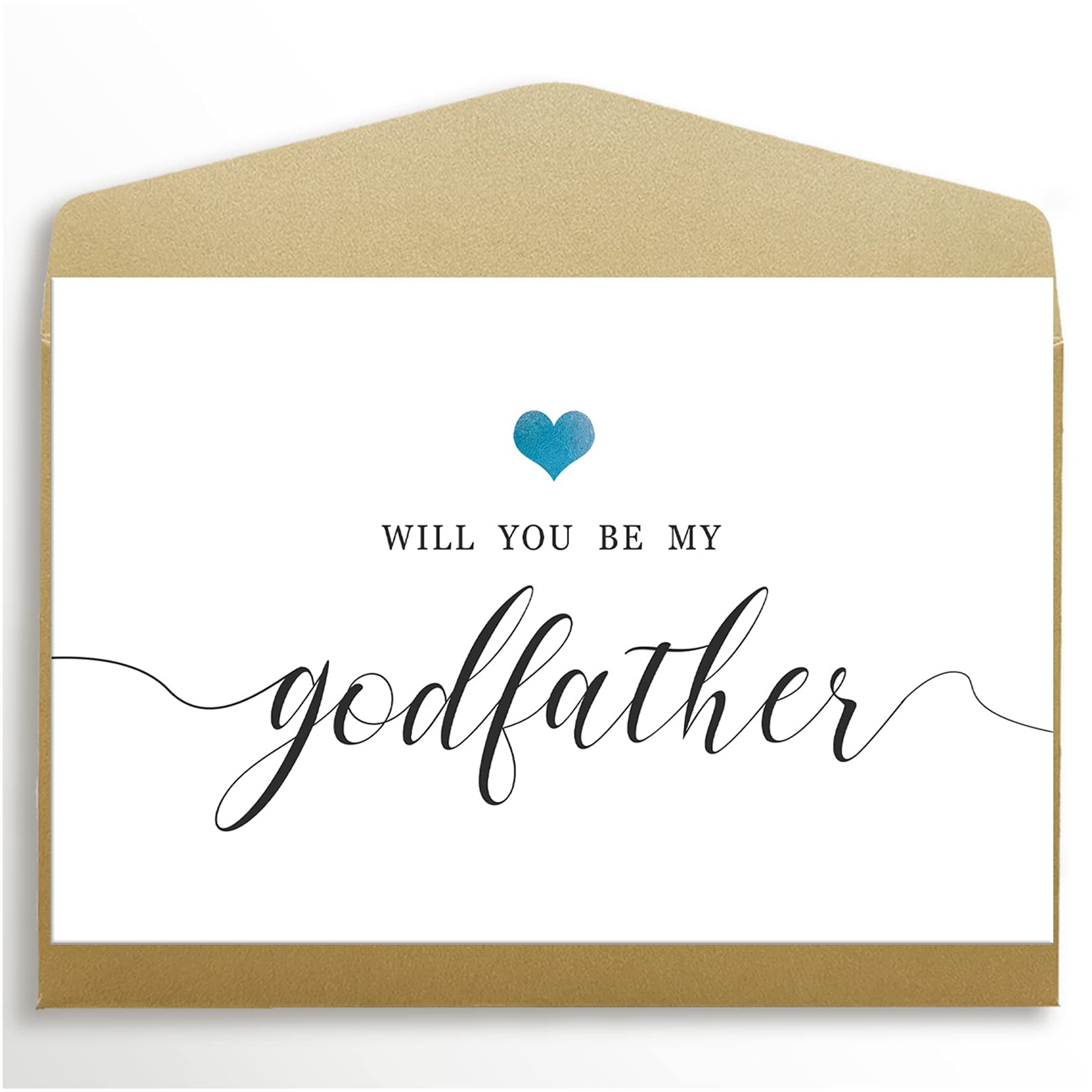 Will You Be My Godfather Card, Godfather Proposal Card, Be My Godfather ...