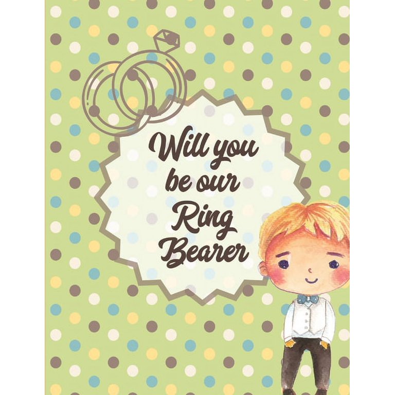 ring bearer coloring book