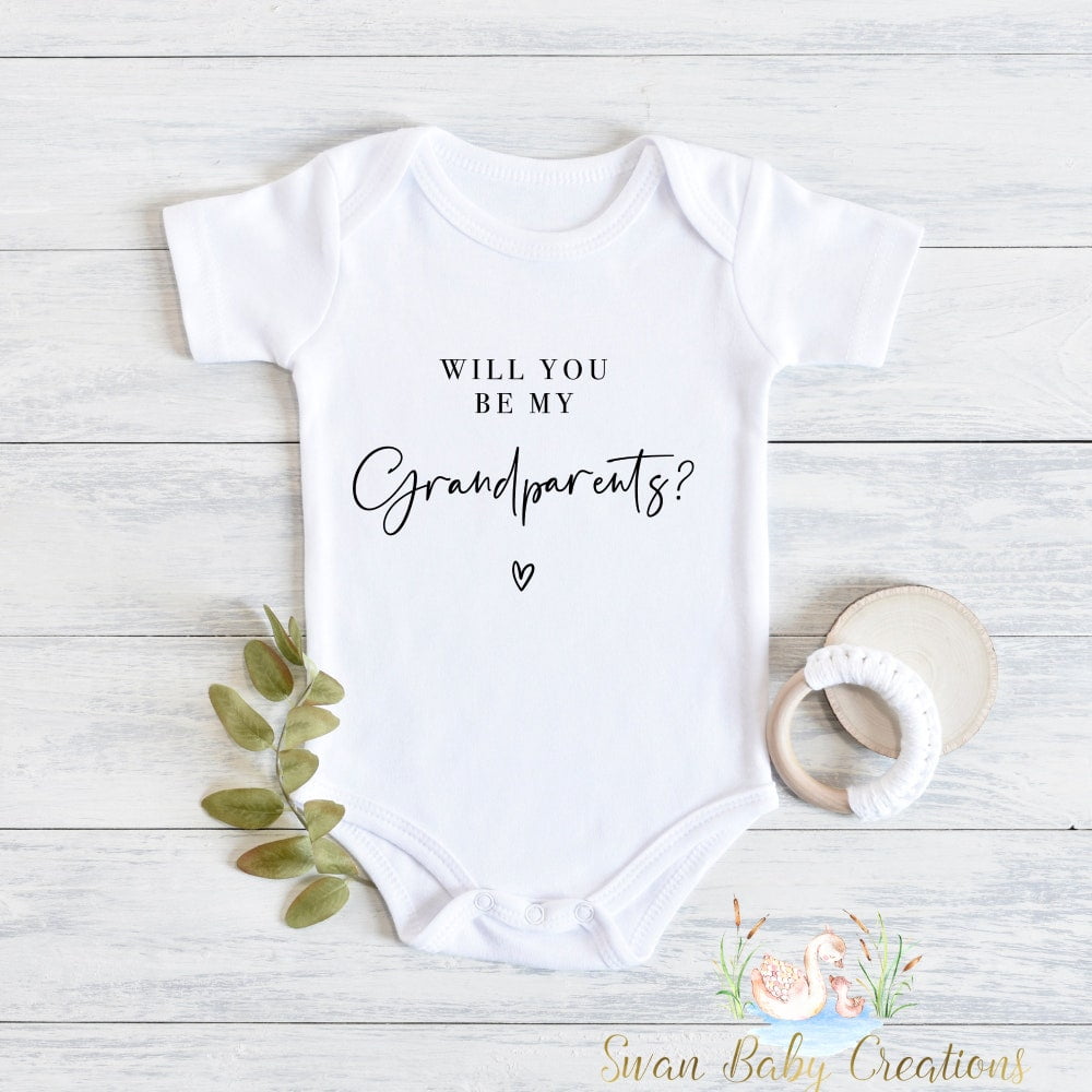 Will You Be My Grandparents? 1St Grandchild Announcement To ...