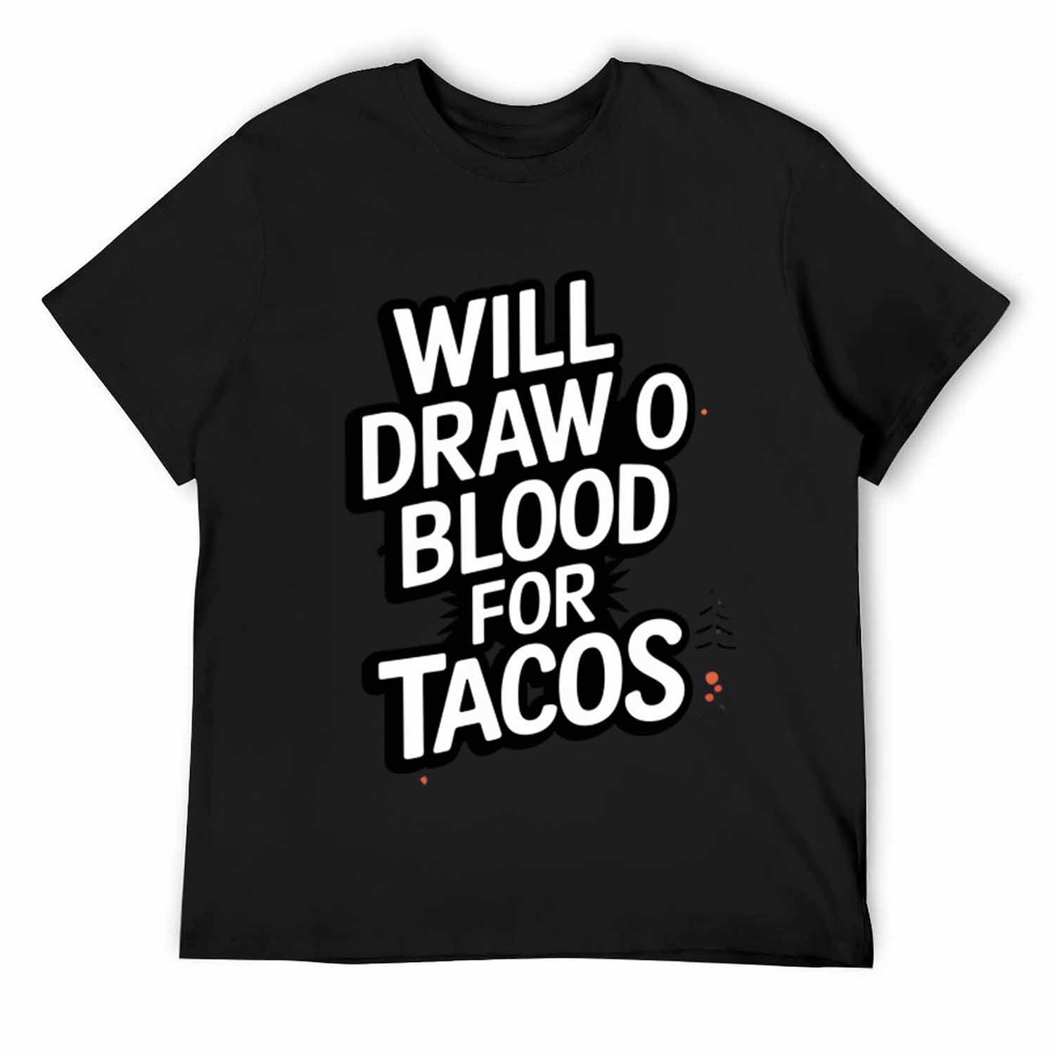 Will draw O BLOOD for Tacos I'M Not Retired I'M A Professional Poppy T ...