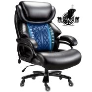 Ninecer 500 lbs Big and Tall Office Chair Extra Wide, Executive Office ...