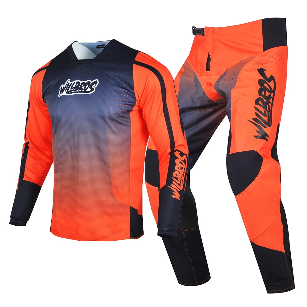 Willbros Motocross Jersey Pants Combo Offroad Dirt Bike Riding MX Gear ...