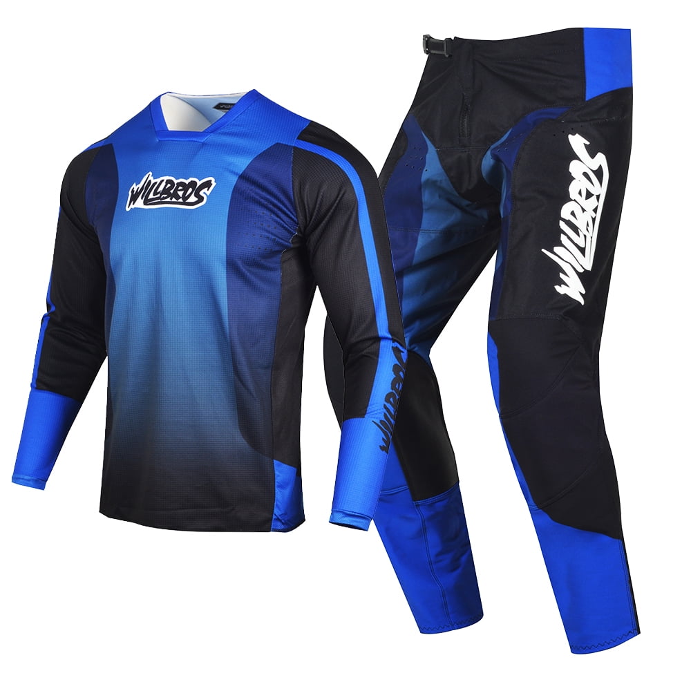 Willbros Motocross Jersey and Pants Combo Adult Offroad Riding Suit MX ...