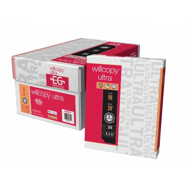 Willcopy Ultra Copy Paper, 8-1/2 x 11 Inches, White, 5000 Sheets ...