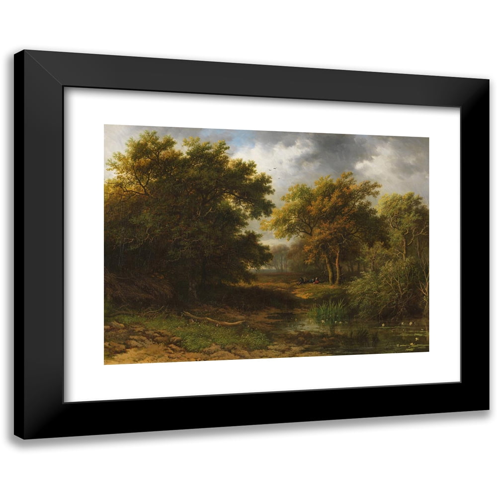 Willem Bodeman 14x11 Black Modern Framed Museum Art Print Titled ...