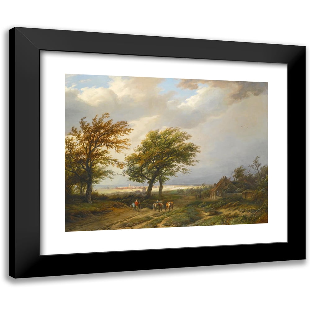 Willem Bodeman 18x15 Black Modern Framed Museum Art Print Titled ...