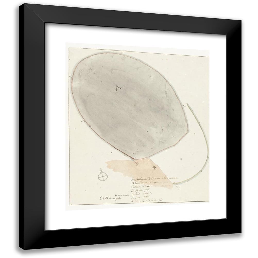 Willem Carel Dierkens 20x23 Black Modern Framed Museum Art Print Titled ...