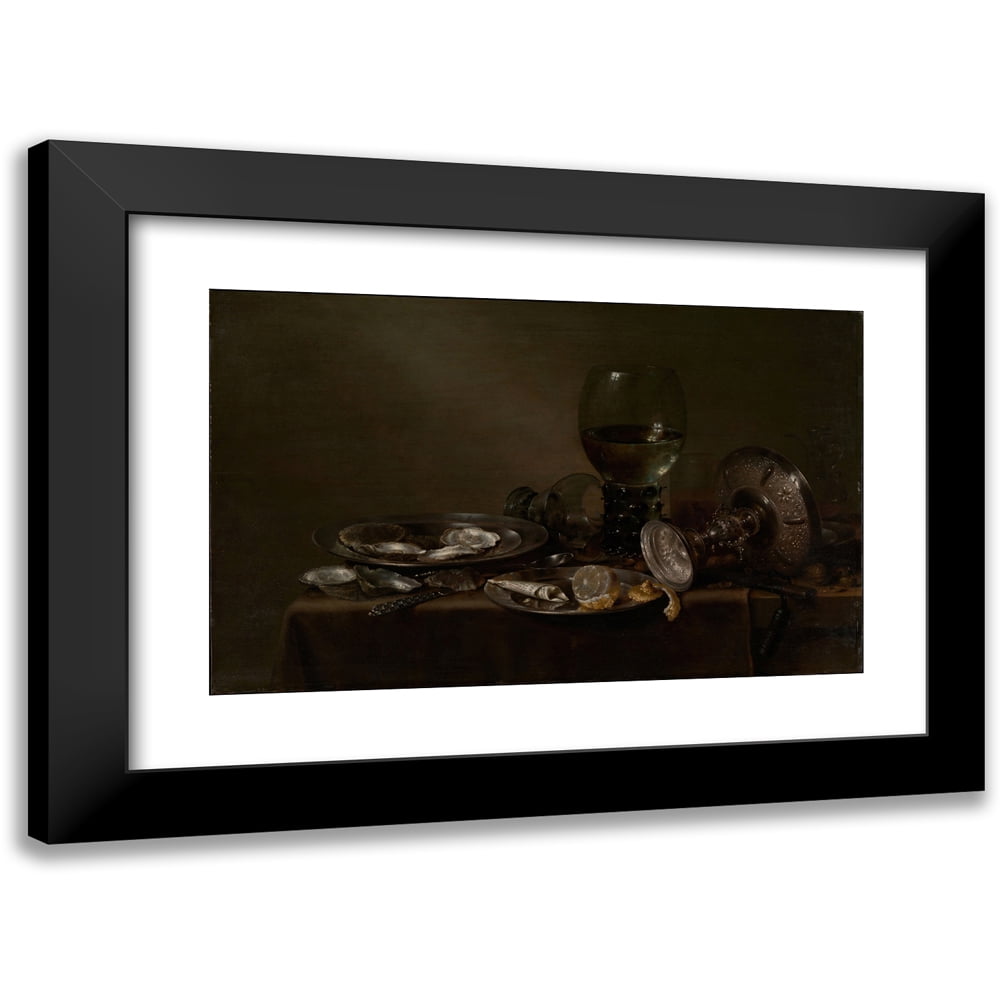 Willem Claesz Heda 18x13 Black Modern Framed Museum Art Print Titled ...
