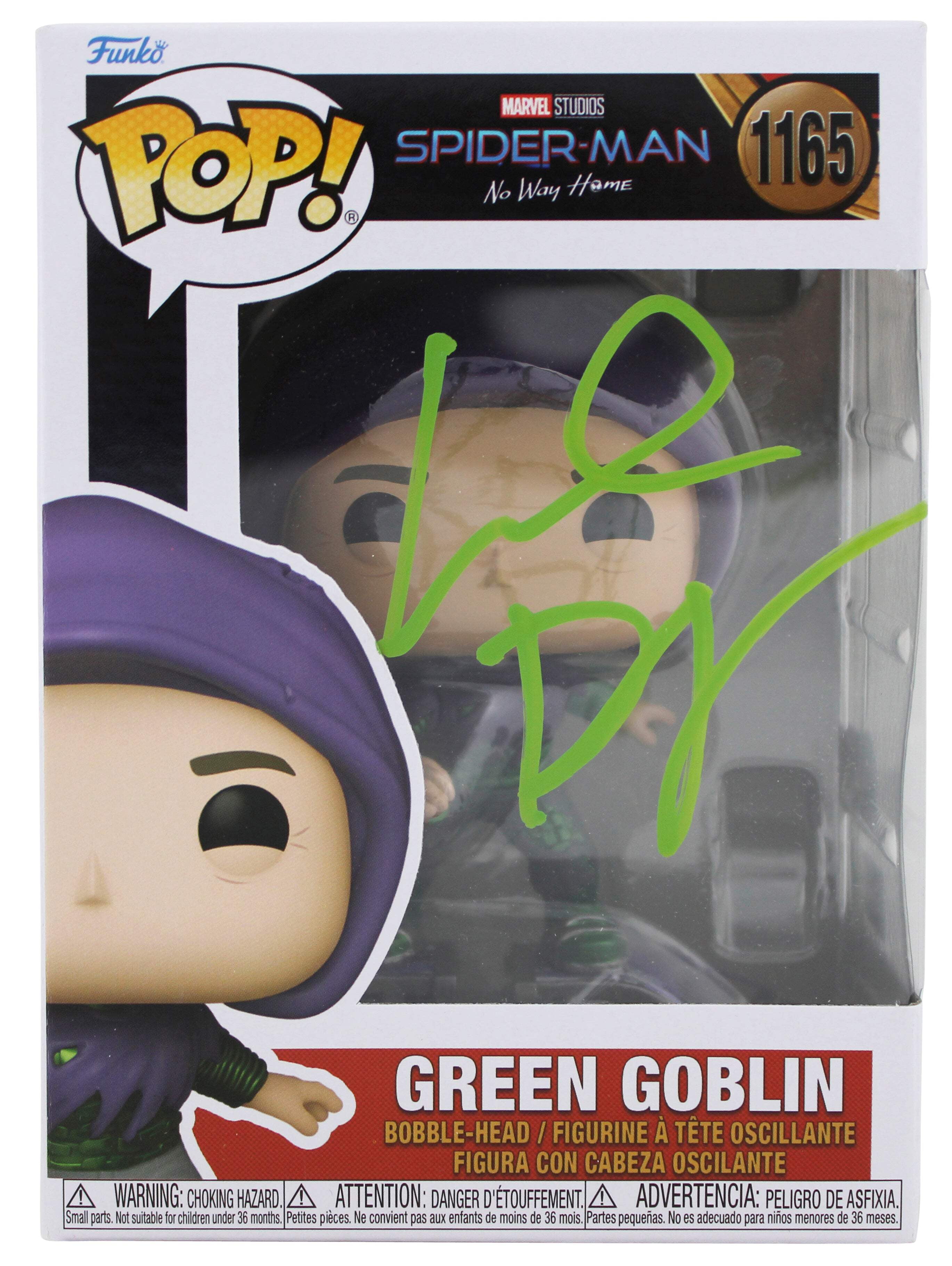 Willem Dafoe Signed Green Goblin #1165 Funko Pop Vinyl Figure BAS # ...