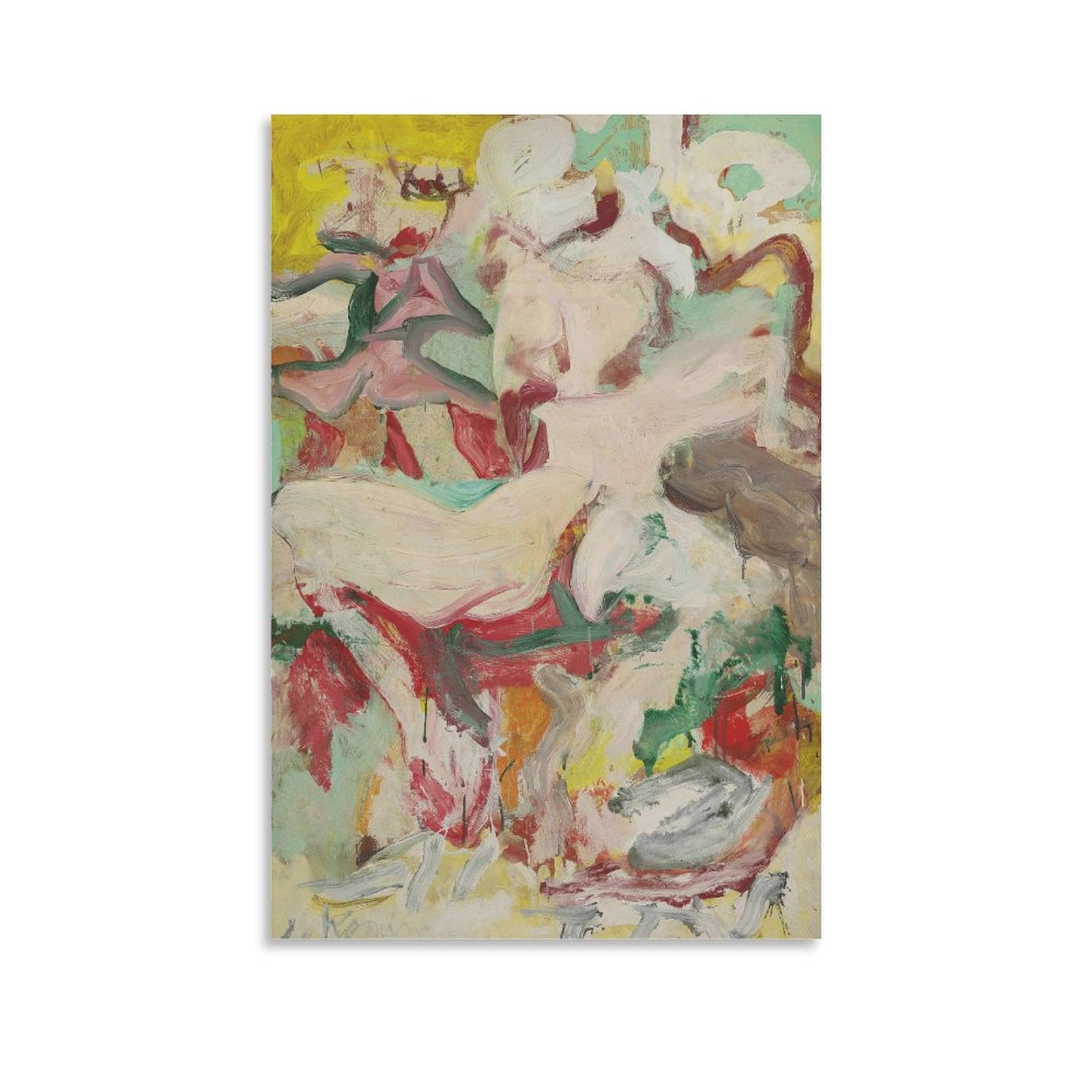 Willem De Kooning American Abstract Expressionism Poster Picture Print ...