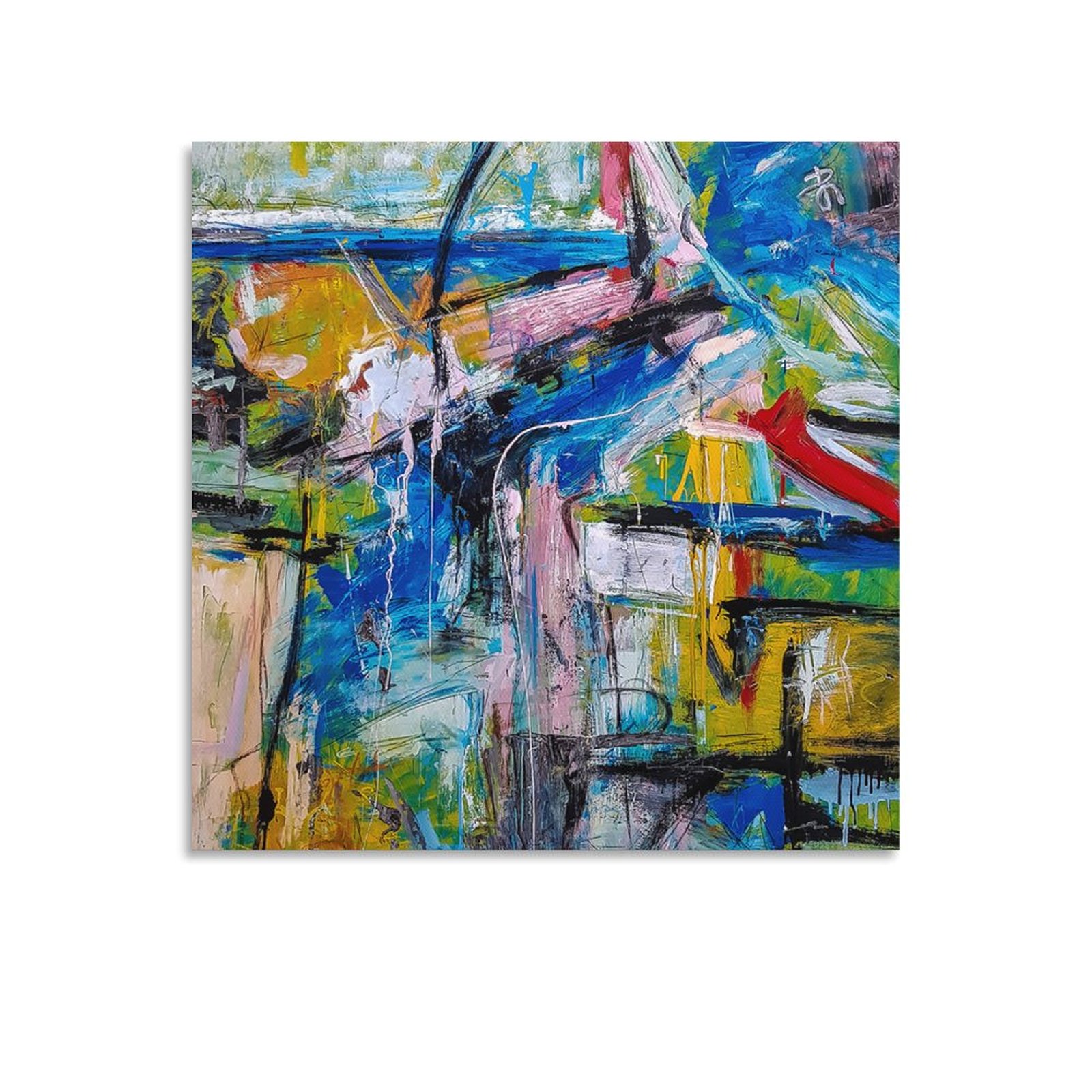 Willem De Kooning The Artist Poster Expressionism (1) Print Photo Art ...