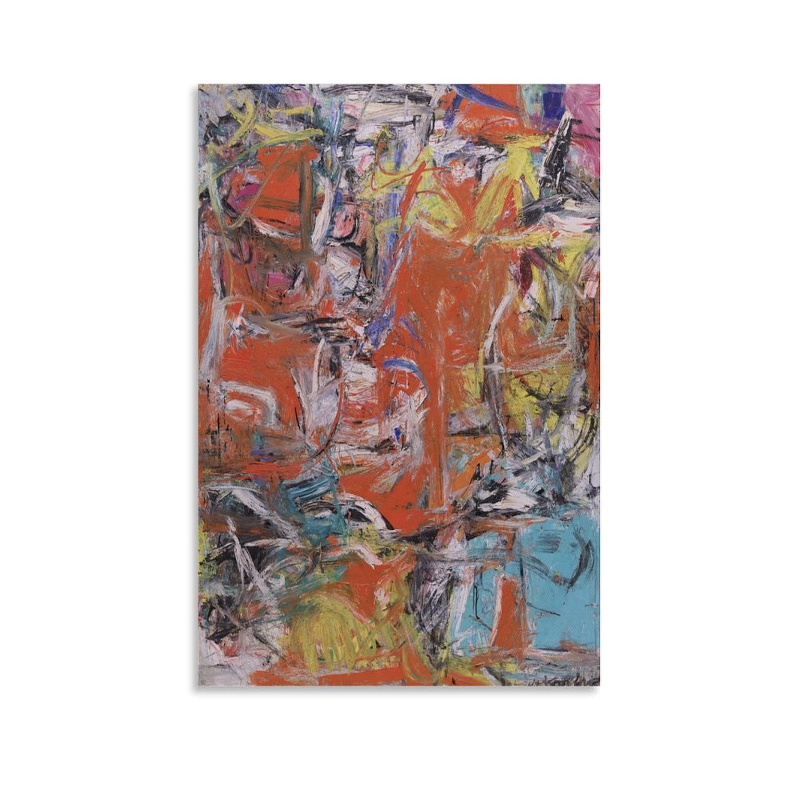 Willem De Kooning The Artist Poster New Concept of Painting Picture ...