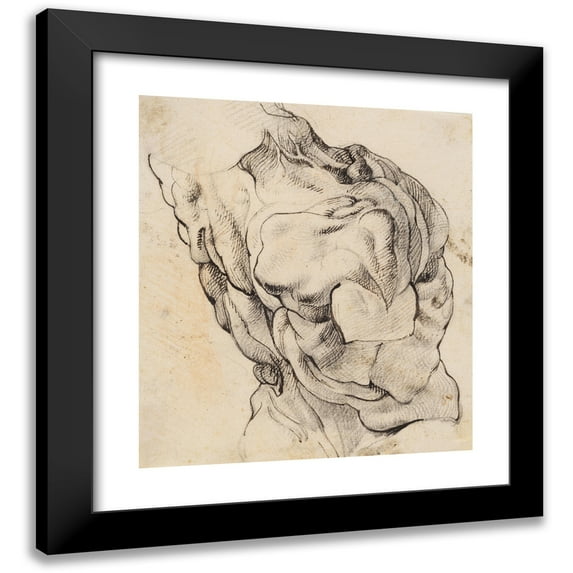 Willem Panneels 12x13 Black Modern Framed Museum Art Print Titled ...