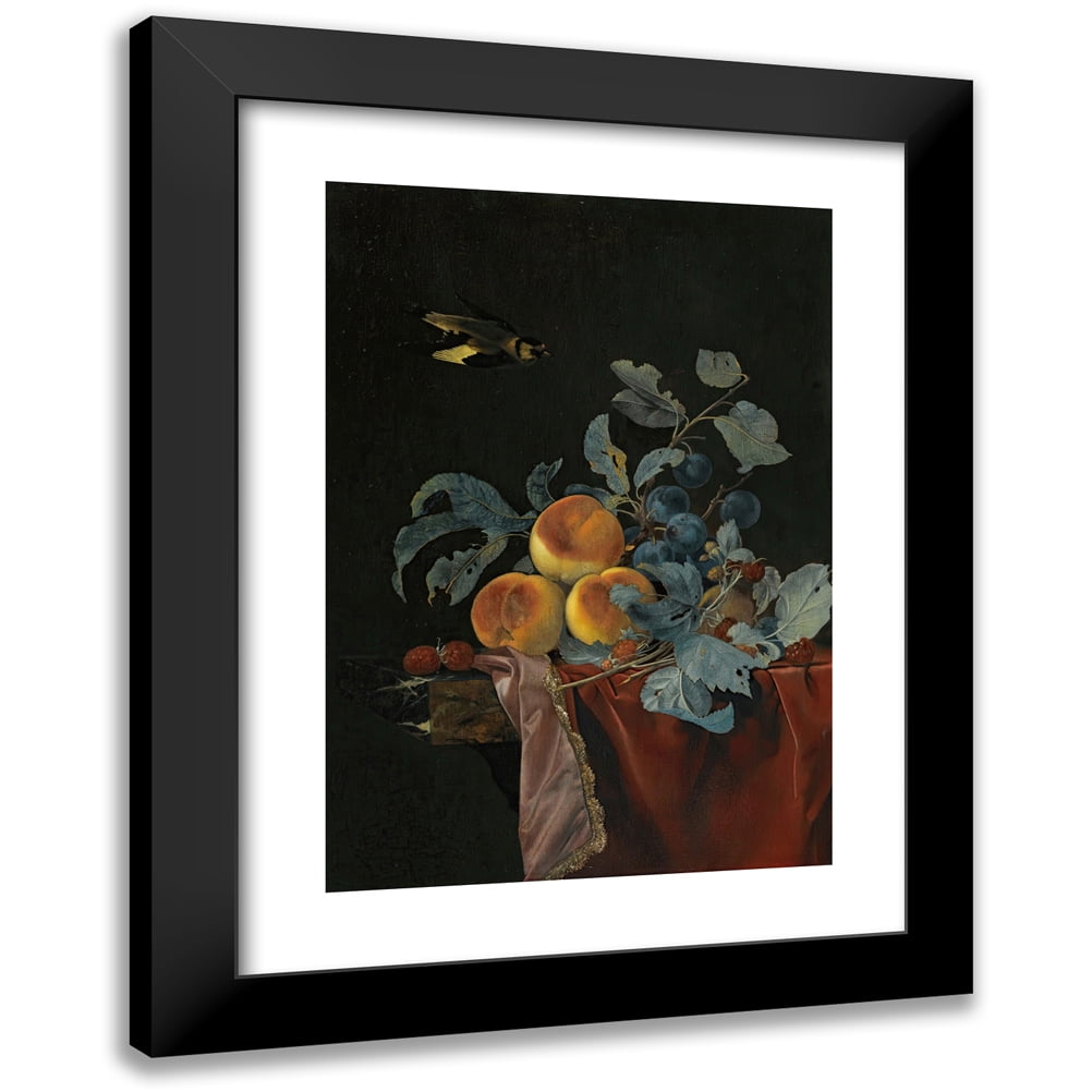 Willem van Aelst 14x18 Black Modern Framed Museum Art Print Titled - A ...