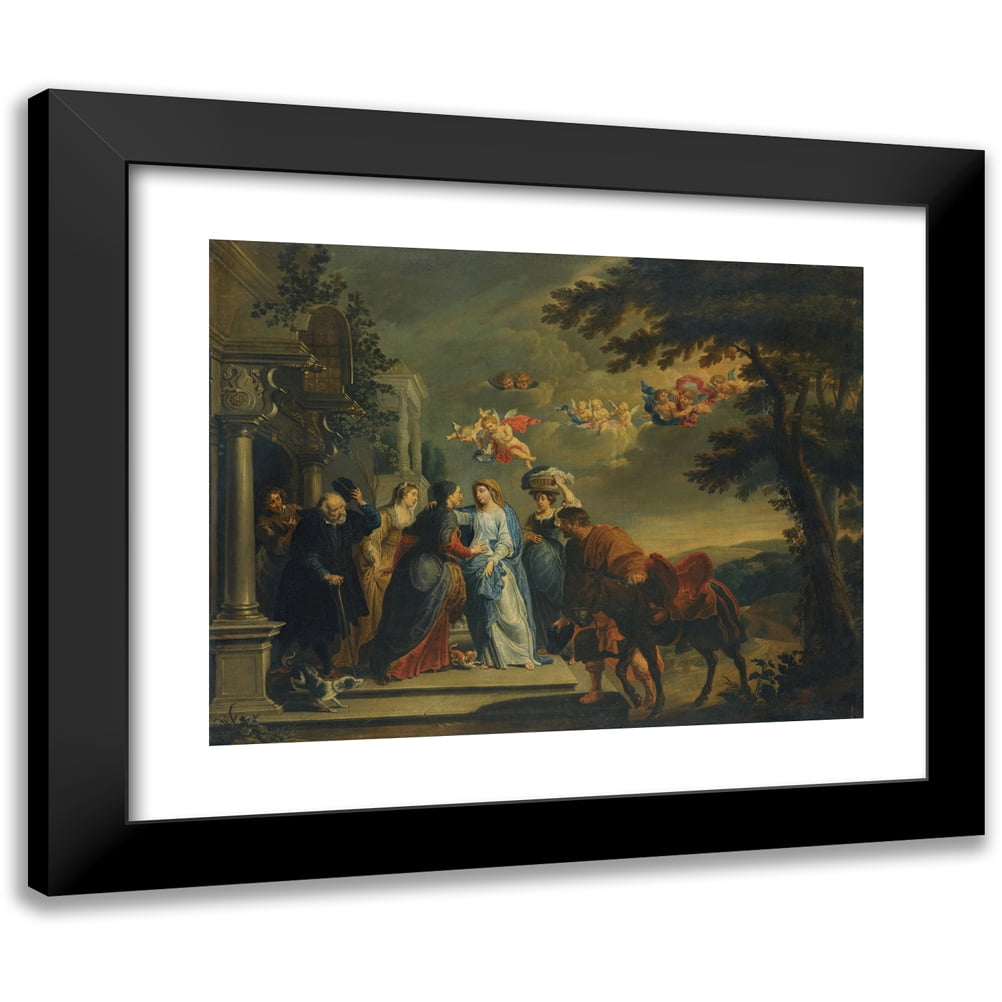 Willem van Herp 14x12 Black Modern Framed Museum Art Print Titled - The ...