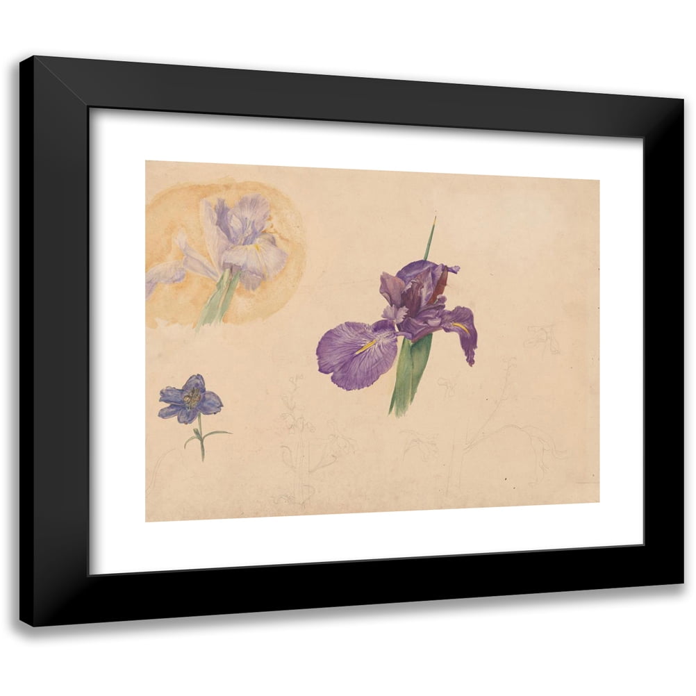 Willem van Konijnenburg 14x12 Black Modern Framed Museum Art Print ...