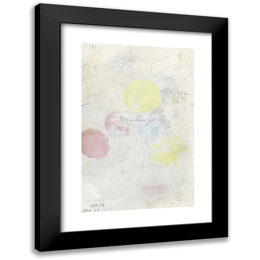 Willem van Leen 17x24 Black Modern Framed Museum Art Print Titled ...