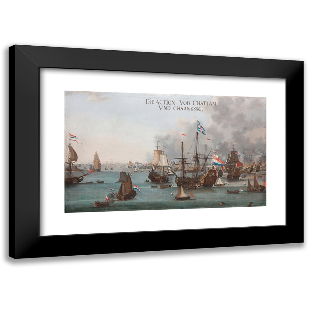 Willem van der Stoop 24x16 Black Modern Framed Museum Art Print Titled ...